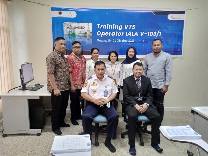 Kemenhub-MPA Singapore Gelar VTS Operator Training Course